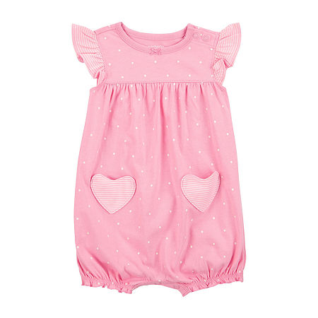 Click here for Carters Baby Girls Sleeveless Dots Romper  Newborn... prices