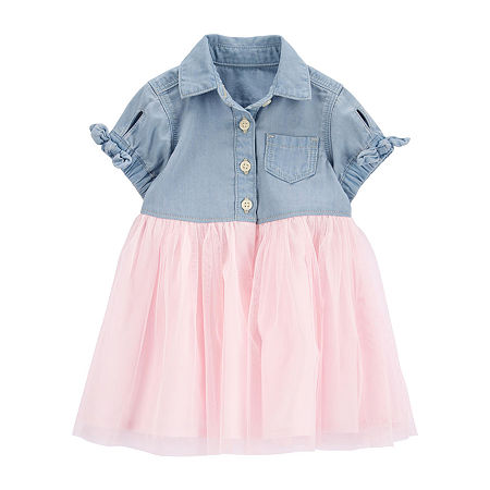 Click here for Oshkosh Baby Girls Short Sleeve Fitted Sleeve A-Li... prices