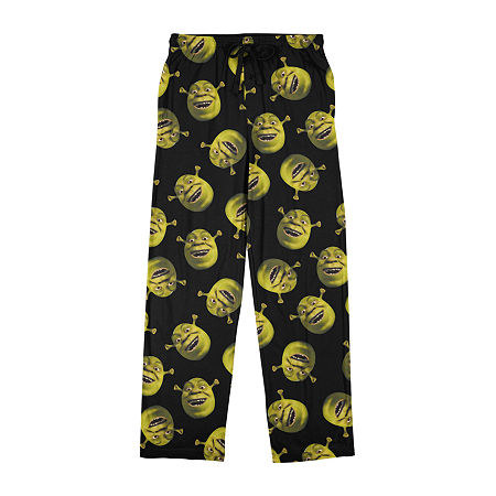 Click here for Shrek Face Mens 1 Pair Pajama Pants  Small  Black prices