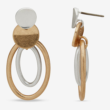 Click here for a.n.a Two Tone Womens Drop Earrings  One Size  Mul... prices