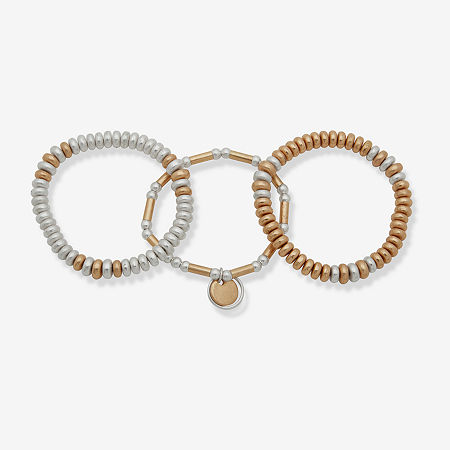 Click here for a.n.a Two Tone Womens 3-pc. Bracelet Set  One Size... prices