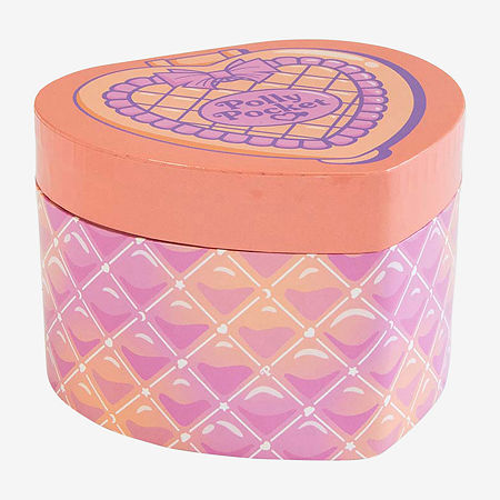 Mele & Co Polly Pocket Heart Musical Jewelry Box - Peach