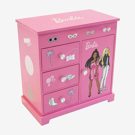 Click here for Mele & Co Barbie Britney Jewelry Box - Pink prices