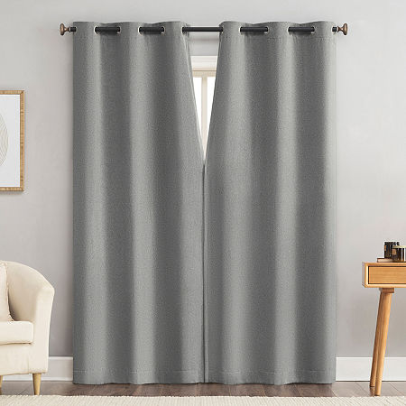 Click here for Sun Zero Glynn Magnetic Closure Grommet Top 100 Bl... prices
