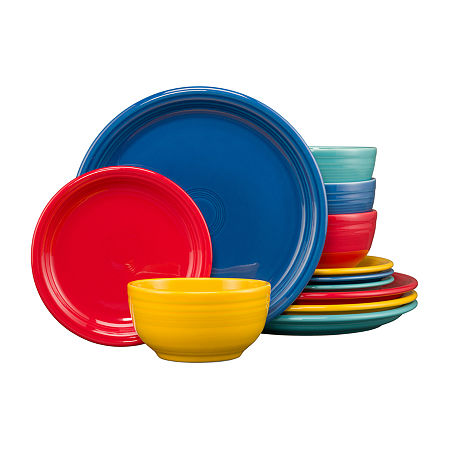 Click here for Fiesta Vibrant Bistro Coupe 12-pc. Dinnerware Set... prices
