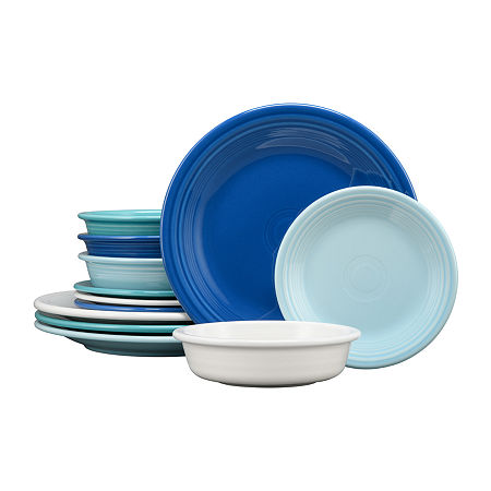 Click here for Fiesta Classic Rim Coastal Blues 12-pc. Dinnerware... prices