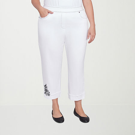 Click here for Alfred Dunner - Plus Wild At Heart Womens Mid Rise... prices