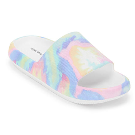 Click here for Thereabouts Tie Dye Big Kid Girls Slide Sandals  1... prices