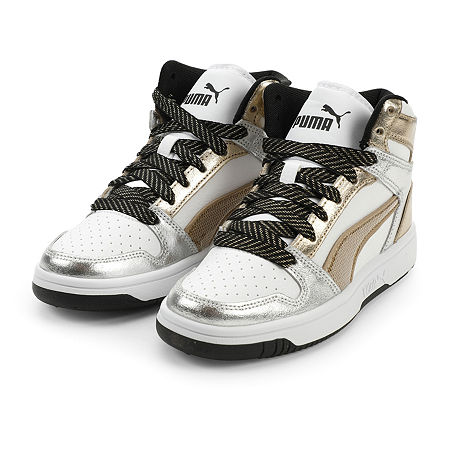 Click here for PUMA Rebound Layup Mixed Metals Big Kid Girls Bask... prices