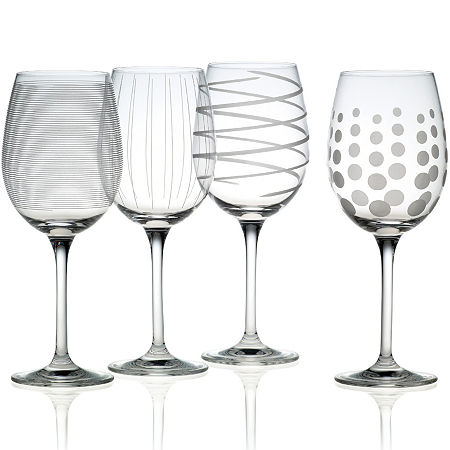 Click here for Mikasa Glassware  Set of 4 Cheers White Wine Glass... prices