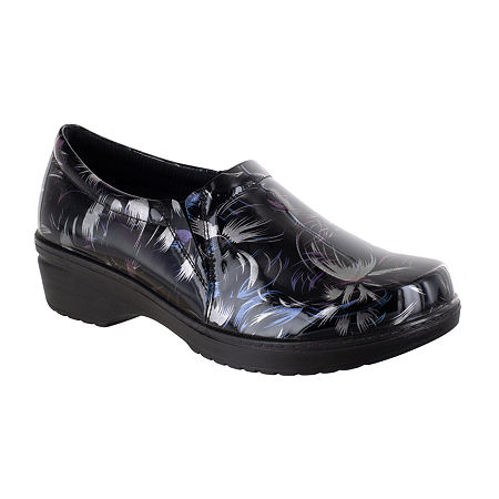 Easy Works By Easy Street Tiffany Womens Round Clogs  9 1/2 Medium  Multiple Colors