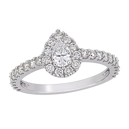 Click here for Womens 1 CT. T.W. Natural White Diamond 14K White... prices