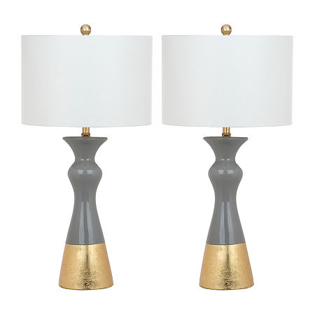 Click here for Safavieh Iris 30.5 In High Set Of 2 Lamp Set  One... prices