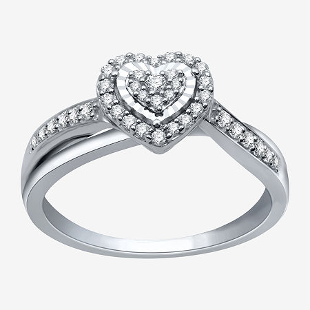 Click here for Promise My Love Womens 1/4 CT. T.W. Natural White... prices