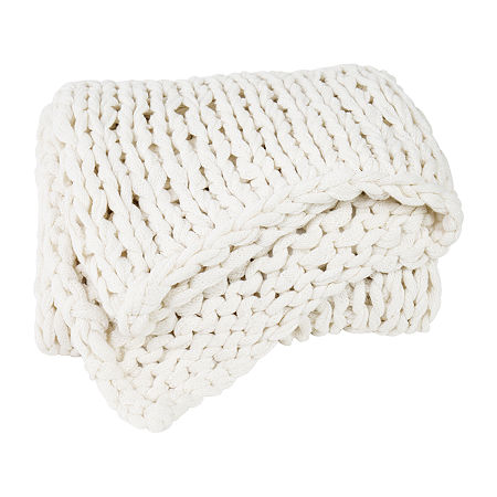 Click here for Casual Comfort Chunky Midweight Throw  One Size  B... prices