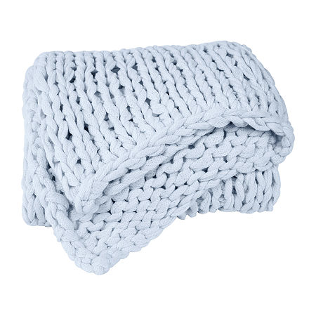 Click here for Casual Comfort Chunky Midweight Throw  One Size  B... prices