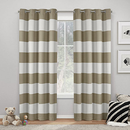 Click here for Exclusive Home Curtains Sateen Grommet Top Blackou... prices
