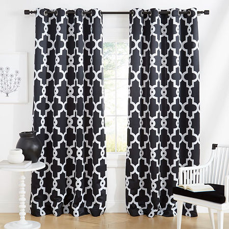 Click here for Exclusive Home Curtains Ironwork Grommet Top Energ... prices