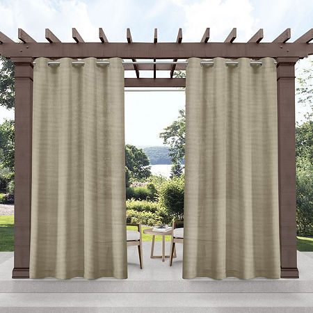 Click here for Exclusive Home Curtains Miami Grommet Top Light-Fi... prices