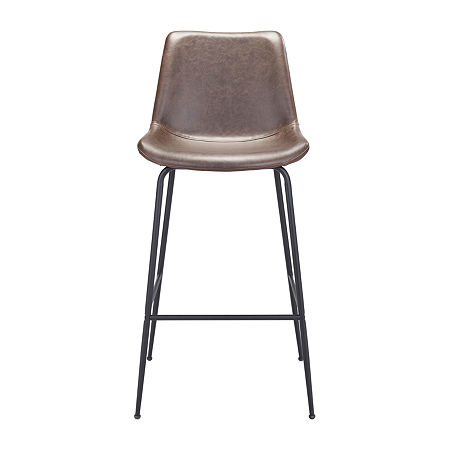 Click here for Byron Upholstered Bar Stool  One Size  Brown prices