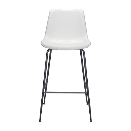 Click here for Byron Upholstered Bar Stool  One Size  White prices