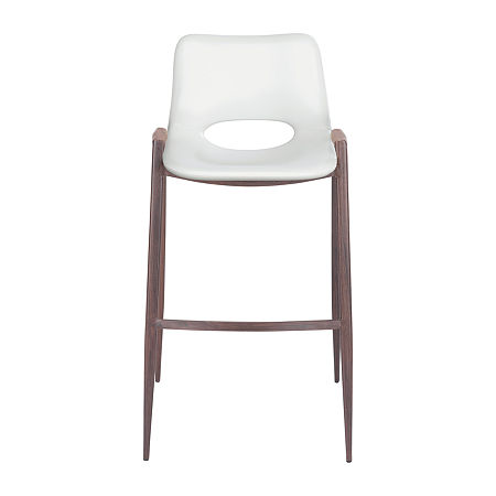 Click here for Desi 2-pc. Upholstered Bar Stool  One Size  White prices