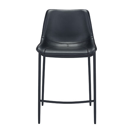 Click here for Magnus 2-pc. Upholstered Bar Stool  One Size  Blac... prices