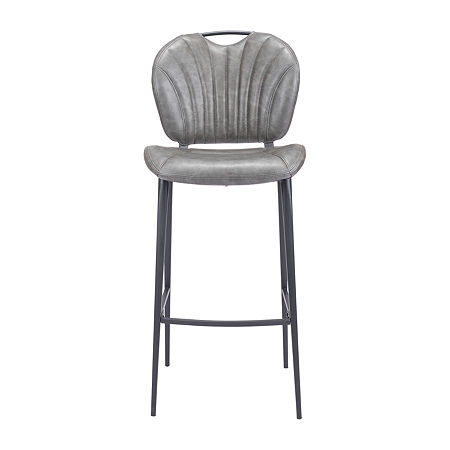 Click here for Terrence Upholstered Bar Stool  One Size  Gray prices