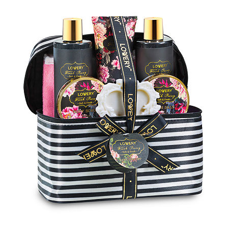 Click here for Lovery Fresh Peony Spa Gift Basket - 10pc Self Car... prices