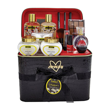 Click here for Lovery 19-Pc. White Marble Luxe Home Spa Gift Set prices