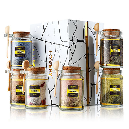 Click here for Lovery Bath Salts Gift Set - 12pc Scented Spa Soak... prices