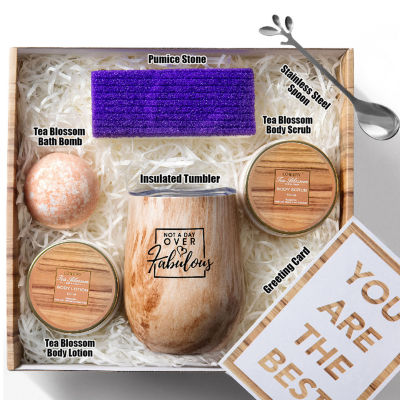 Lovery Tea Blossom Care Package - 8pc Personalized Gift Set - JCPenney