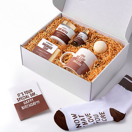 Click here for Lovery Birthday Gift Box - 9pc Inspirational Spa S... prices
