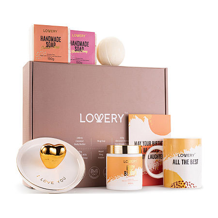 Click here for Lovery Birthday Gift Box - 8pc Personalized Spa Ki... prices