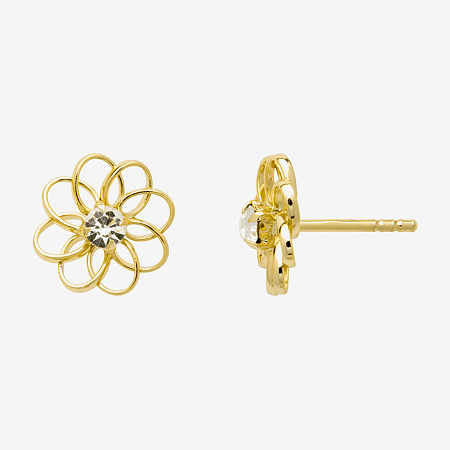 Click here for Itsy Bitsy Crystal Sterling Silver 11mm Flower Stu... prices