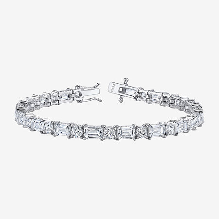 Click here for Diamonart Womens Cubic Zirconia Sterling Silver 7.... prices
