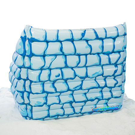 Click here for Inflatable 2 Person Snow Bunker  One Size  Blue prices