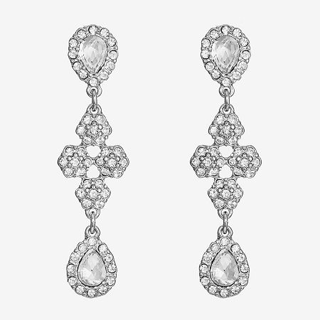 Click here for Monet Jewelry Timeless Silver Tone Womens Glass Hy... prices