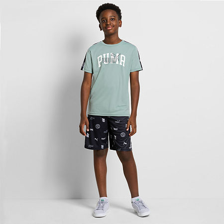 Click here for Boys (8-20) Puma(R) 2pc. Short Sleeve Tee & Shorts... prices