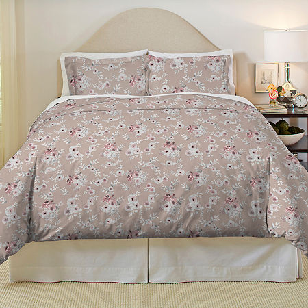 Click here for Pointehaven Brushed Cotton Duvet Cover Set  One Si... prices