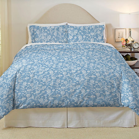 Click here for Pointehaven Brushed Cotton Duvet Cover Set  One Si... prices