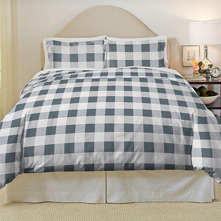 Click here for Pointehaven Brushed Cotton Duvet Cover Set  One Si... prices