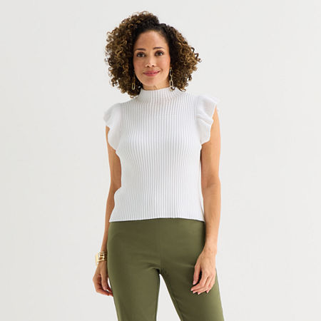 Click here for Liz Claiborne Womens Pullover Sweater  X-large  Wh... prices