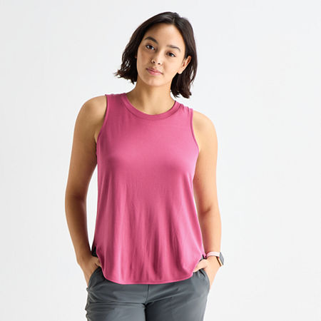 Click here for Stylus Womens Crew Neck Sleeveless Tank Top  Large... prices