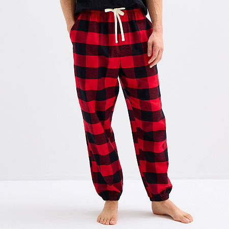 Click here for Arizona Jogger Mens Flannel Pajama Pants  Small  R... prices