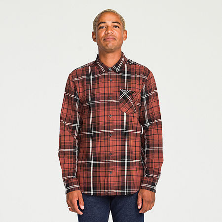 Click here for VOLCOM Mens Long Sleeve Regular Fit Flannel Shirt... prices