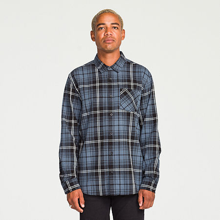 Click here for VOLCOM Mens Long Sleeve Regular Fit Flannel Shirt... prices
