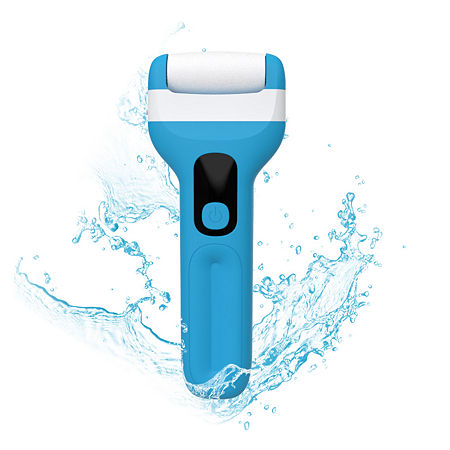 Prospera Electric Foot Smoother with 3 roller heads - Blue