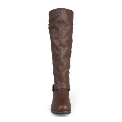 Journee Collection Spokane Studded Riding Boots-JCPenney