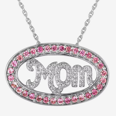 Click here for Lab-Created Pink Sapphire and Diamond-Accent âMo... prices